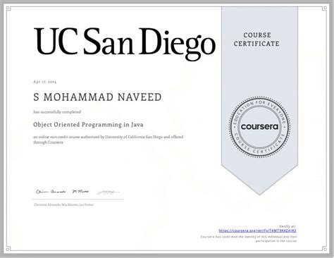 s mohammad naveed on linkedin java objectorientedprogramming coding learning coursera