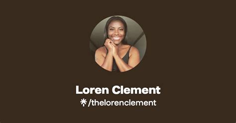 Loren Clement Linktree