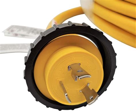 Parkworld Rv Shore Power Extension Cord Nema L5 30 Twist Lock 30a