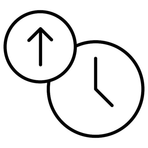 Ilustración Vectorial Del Tiempo De Actividad De La Red Vector Premium