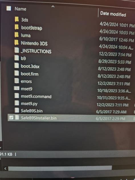Installing Boot9strap Mset9 Cli Error Exception R3dspiracy