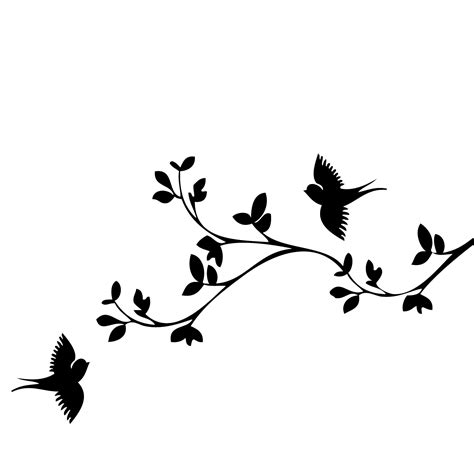 Tree Bird Decal ClipArt Best