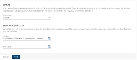 Managing Banner Messages Content Guide