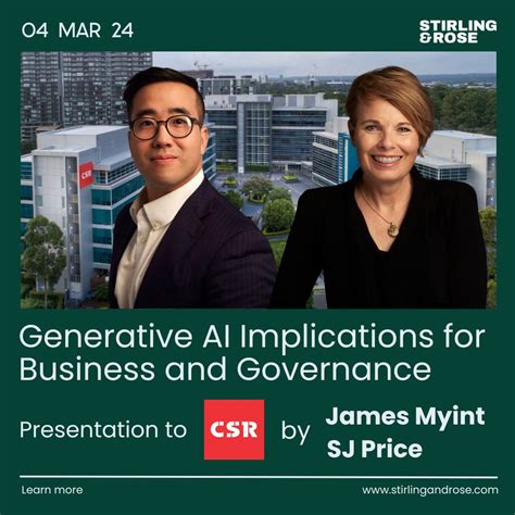 Stirling And Rose On Linkedin The Stirling And Rose Ai Team Had A Great Session With Csr Looking At