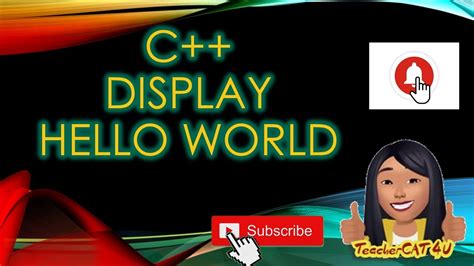 C Display Hello World YouTube
