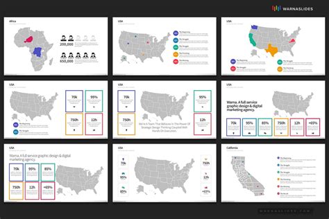 Maps And Data Powerpoint Template Powerpoint Slide Master Templates