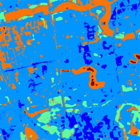 data visualization and classification maps for target scene houston