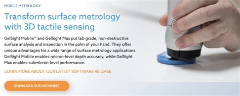 Introducing Gelsight Max The Highest Resolution Mobile Surface