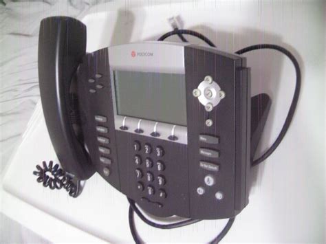 PolyCom IP550 Sip Voip HD Voice Phone PoE