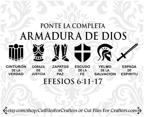 La Armadura De Dios Svg Ponte La Completa Armadura De Dios Svg