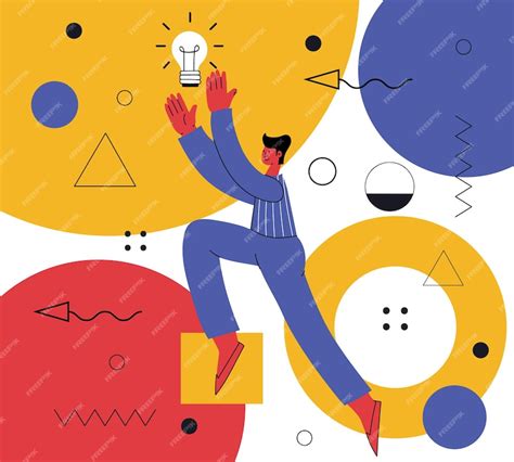 Premium Vector Innovation Idea To Drive Team Success Business Innovative Solution Business