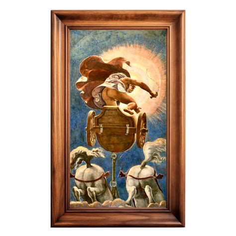 Renaissance Silly Nude Art Nude Male In Chariot Greek Roman Mythology