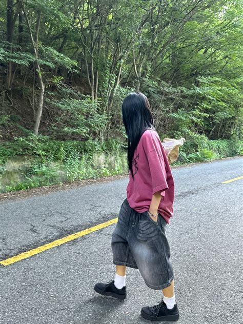 버뮤다 팬츠 블랙 청 S M L Xl 유앤아이