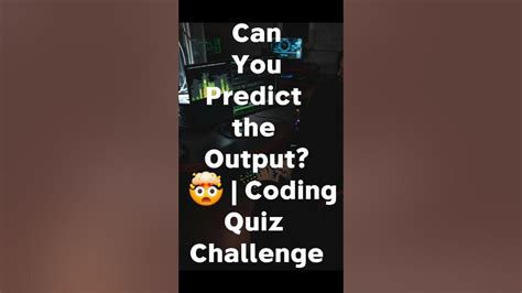 Javascript Quiz Can You Guess The Output 🤔 Codingchallenge Quiz