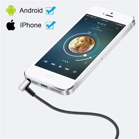 35mm Trs To Trrs Microphone Cable Ancable Male Coiled Mic Cord Rode