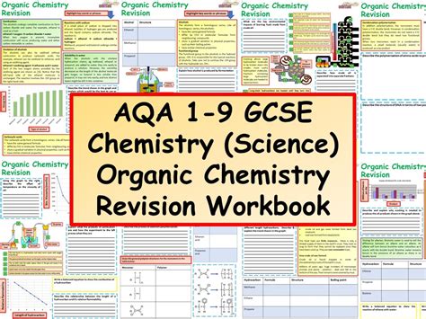 Ks4 Aqa Gcse Chemistry Science Organic Chemistry Revision 48 Off