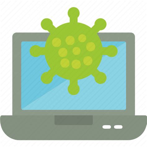 Virus Attack Bug Laptop Computer Hacking Cyber Icon Download On Iconfinder