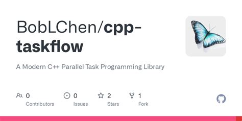 Github Boblchencpp Taskflow A Modern C Parallel Task Programming
