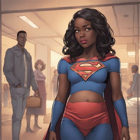 Black Skin Pregnant Supergirl By Incokone On Deviantart