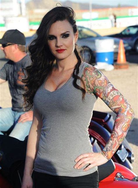 Female Motorcycle Tattoos