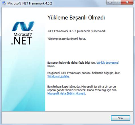 Microsoft Net Framework 4 5 2 Kurulum Hatası Donanımhaber Forum