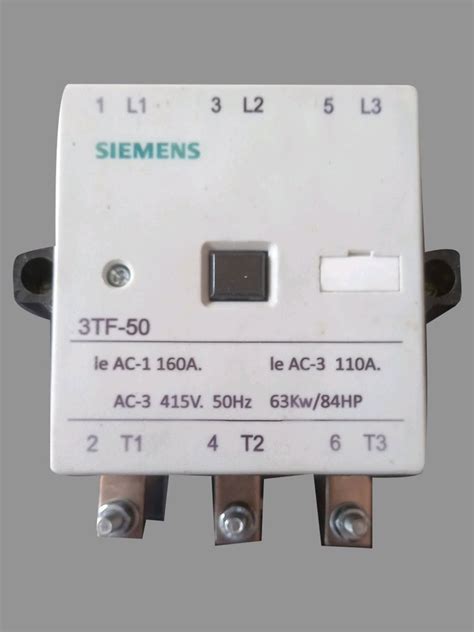 Three Pole Siemens 3tf50 Power Contactor At ₹ 6000 Piece In Bhavnagar