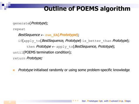 Ppt Iterative Prototype Optimisation With Evolved Improvement Steps Powerpoint Presentation