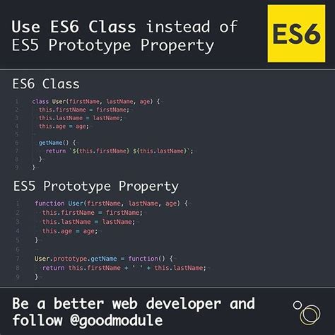 Use Es6 Class Instead Of Es5 Prototype Property