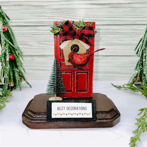 Christmas Door Trophy Etsy