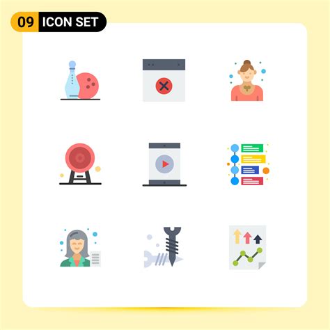 Set Of 9 Modern Ui Icons Symbols Signs For Landmark England Ui Architecture Service Editable