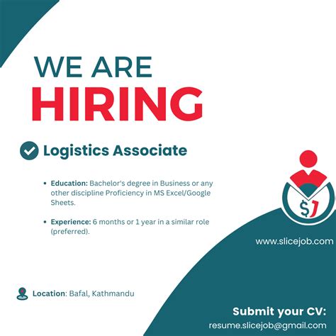 Logistics Associate Slicejob