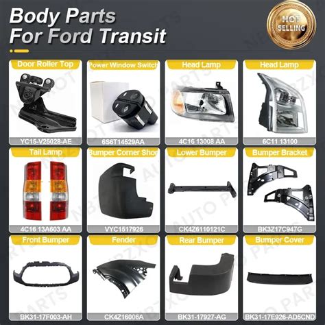 Perfectrail 4x4 Car Accessories And Engine Body Kit For Ford Transit