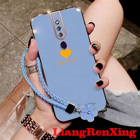Casing Oppo F11 Pro Oppo F11 Back Cover Phone Case Softcase Electroplated Silicone Shockproof