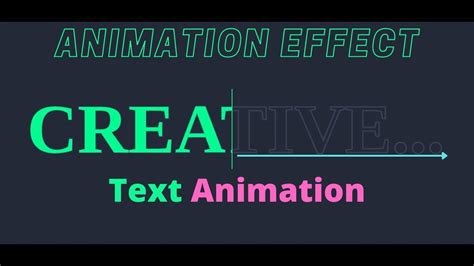 Css Creative Text Animation Effects Amazing Animated Text Using Html And Css Youtube