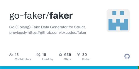 Fakerexamplesinglefakedatatestgo At Main · Go Fakerfaker · Github