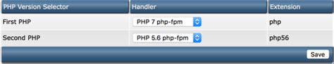 Directadmin Two Versions Of Php Serwerwebpl