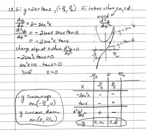 Ap Calculus Homework Problems