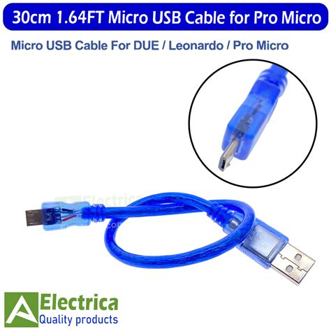 30cm 1 64ft Usb Cable For Uno R3 Nano Mega 2560 Leonardo Pro Micro Due High Quality Mini Micro