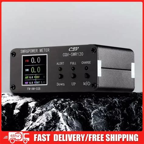 Swr Power Standing Wave Meter Led Indicator Fm Am Ssb Cqv Swr120 1 8