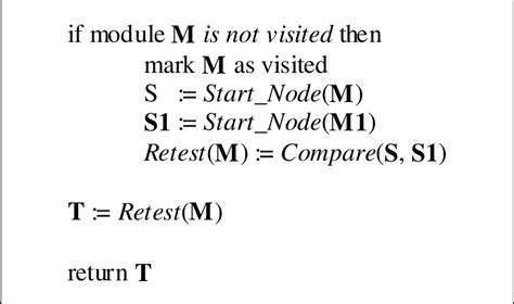The Graph Walk Algorithm Graph Walk M M1 T Download Scientific Diagram
