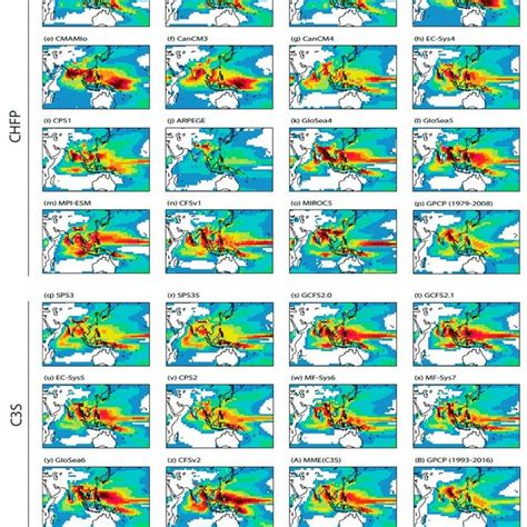 Predictable Regions Of Seasonal Precipitation Of The Asm The Number Of Download Scientific