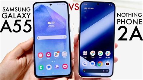 Samsung Galaxy A Vs Nothing Phone A Comparison Review YouTube