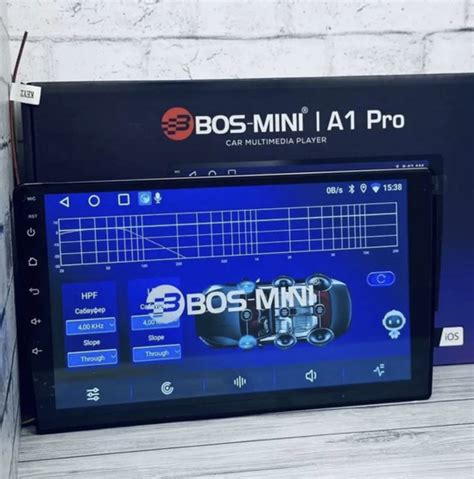 Магнитола DSP Bos-Mini 4+64Gb 9' на Андройде с CarPlay + Кулер ...