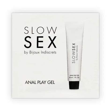 Comprar Bijoux Slow Sex Anal Play Anal Stimulation Gel Single Dose única Ao Melhor Preço