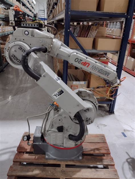 Yaskawa Yasnac Xrc Robot System Ercr Up20 Rb00 Yr Up20 A02 Arm Jznc Maverick Industrial Sales
