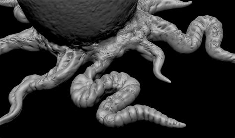 Artstation 3d Printable Alien Egg Ovomorph 1979 With Roots And Flat