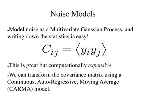 Carma Models For Stochastic Variability Or How To Read A Psd Ppt