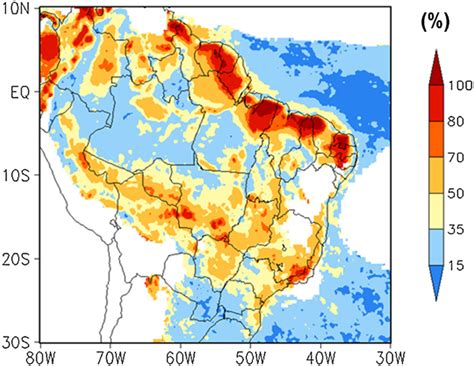 Intradaily Variability Over Tropical South America Measured By The Cv Download Scientific