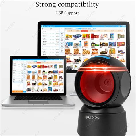 1d2d Desktop Barcode Scanner Omnidirectional Usb Vicedeal