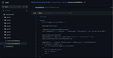 Nasrallah Baadi On Linkedin Hacking Portswigger Python Bash Scripting Programming